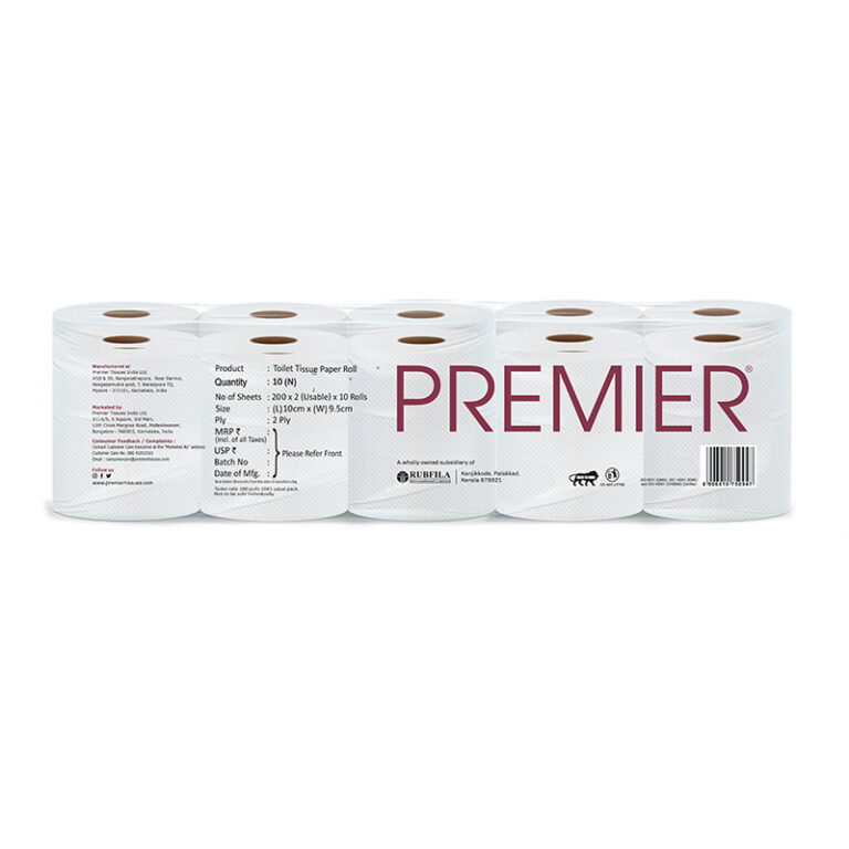 Premier Toilet Roll 160 Pulls 10×1 – Premier Tissues